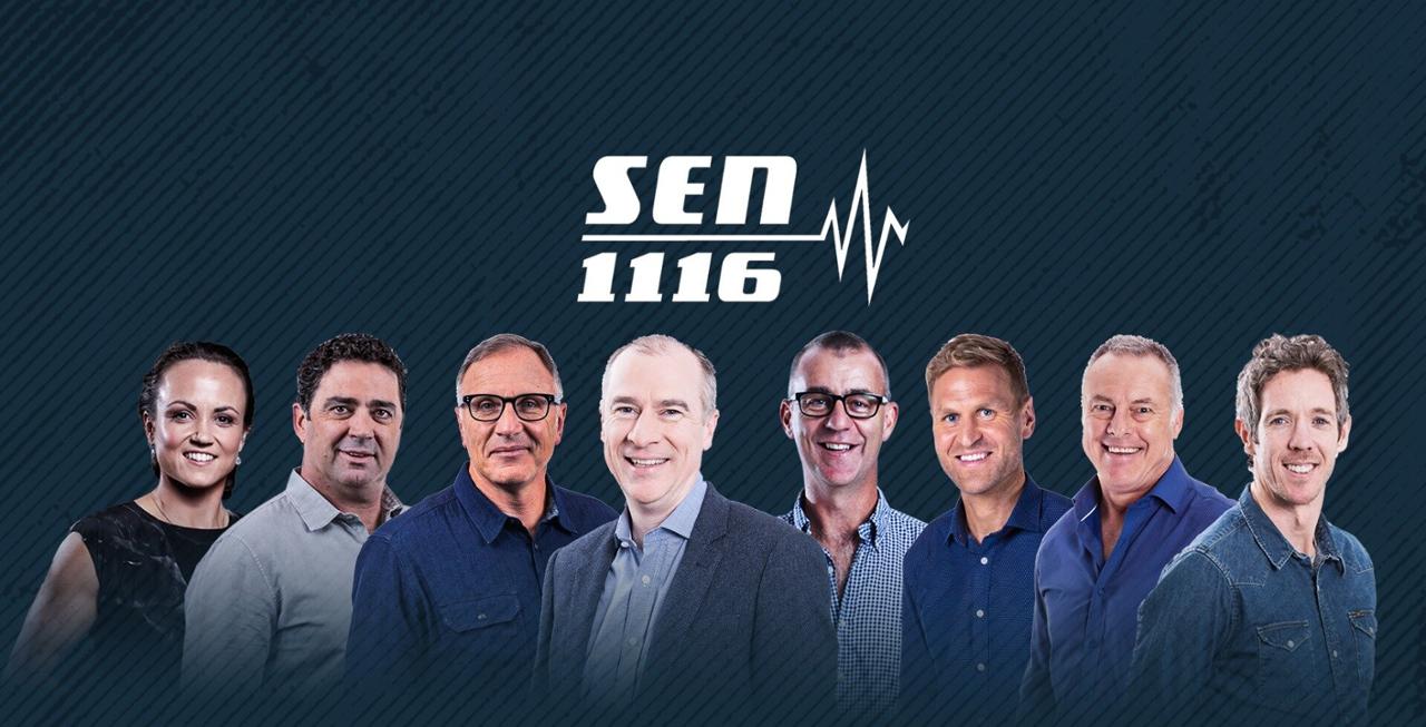 SEN live radio experience | Powered by Givergy